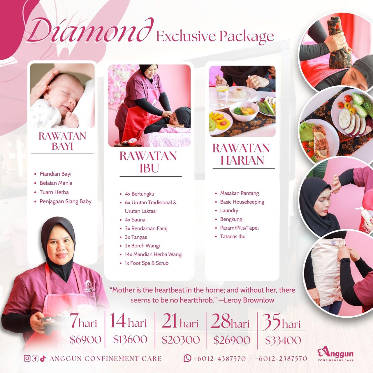 Package – Anggun Confinement Care